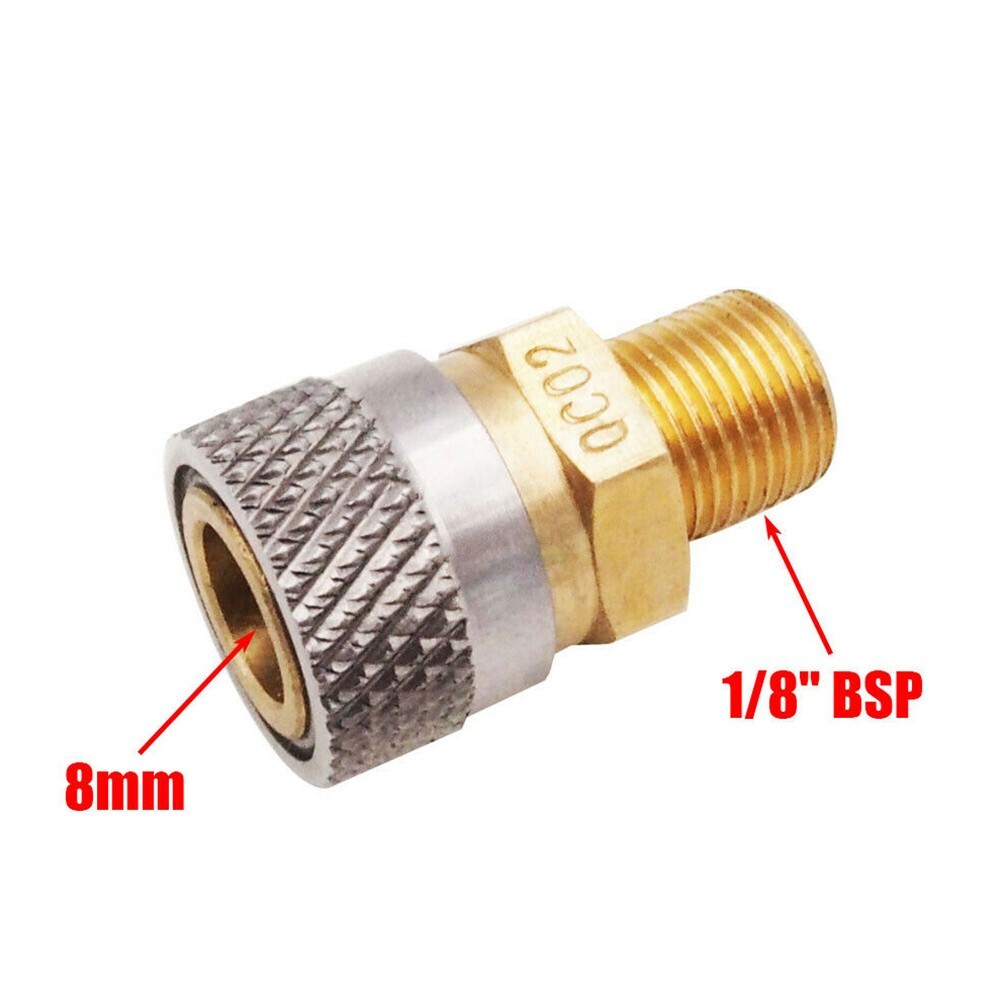 Stainless Steel Quick Connect Adaptor 1/8 BSP Size Reliable ...
