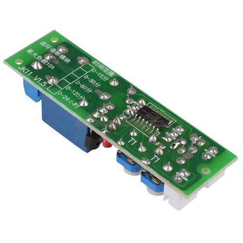 DC 5V 12V 24V Adjustable 0-24h Cycle Timer Delay Relay Module On/Off ...