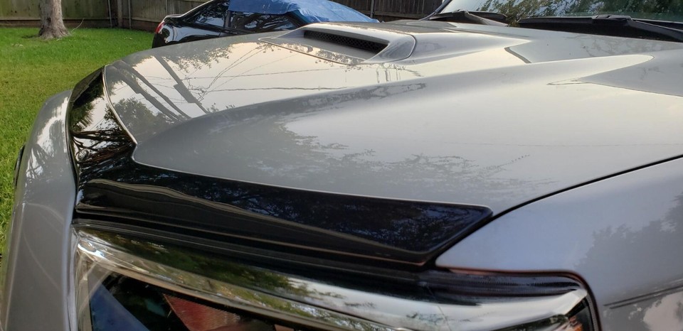 AeroSkin Chrome Hood Protector Bug Shield Deflector for 2010-2024 ...