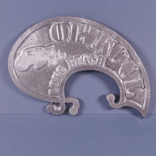 Vintage Car Club Plaque OL' KOOL Long Beach California Great Cond | eBay