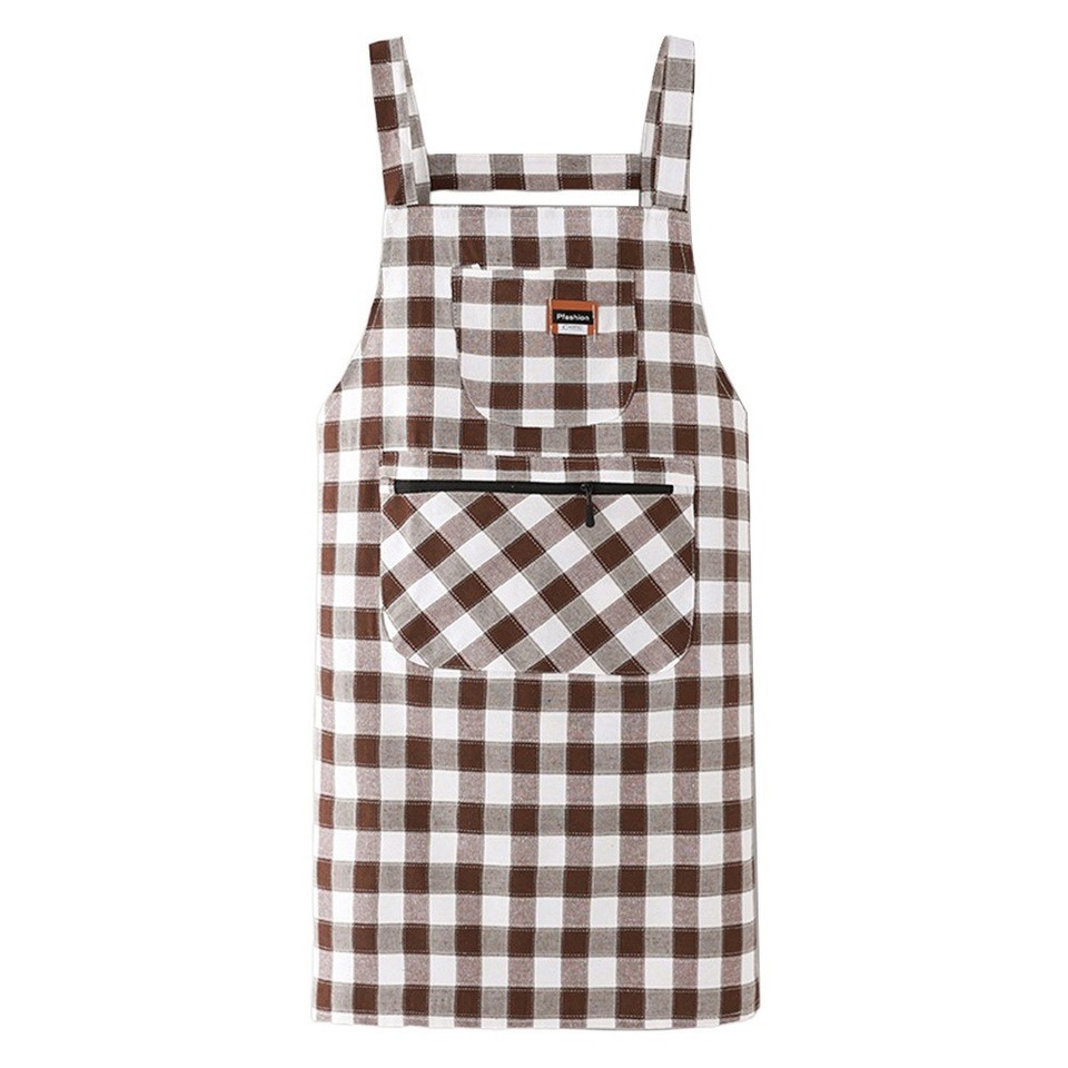 Anti Dirty Kitchen Aprons Cotton Cloth Cooking Aprons Household ...