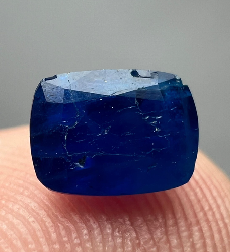 Natural Blue Hauyne Rare Faceted Gemstone from Afghanistan_0.80 Ct | eBay