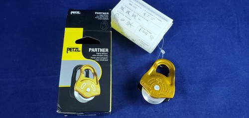 Petzl Partner Pulley, Gold New | eBay