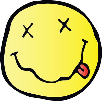 NIRVANA Sticker Decal *3 SIZES* Kurt Cobain Vinyl Bumper Wall Logo Band ...