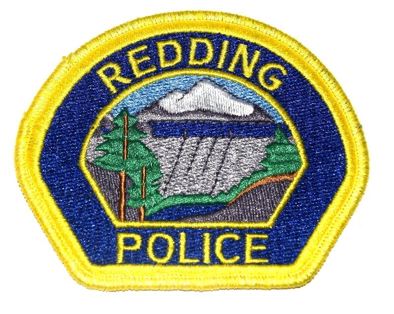 REDDING CALIFORNIA CA Sheriff Police Patch DAM MOUNTAIN RIVER WIDE ...