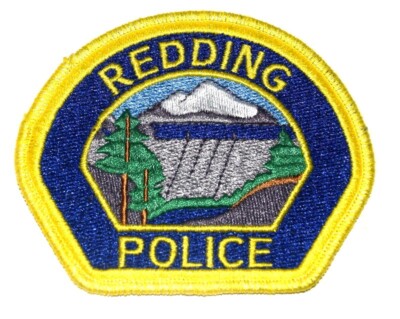 REDDING CALIFORNIA CA Sheriff Police Patch DAM MOUNTAIN RIVER WIDE ...