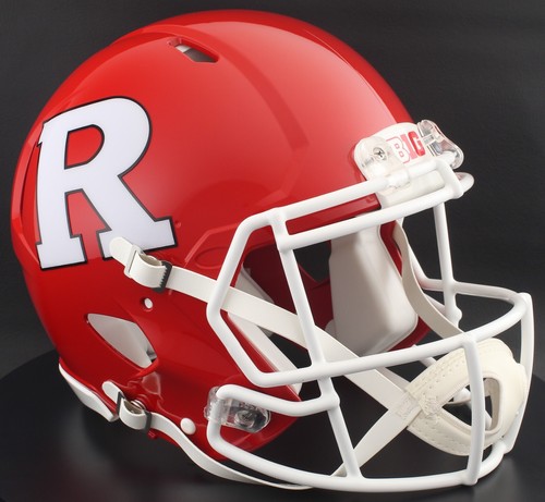 RUTGERS SCARLET KNIGHTS NCAA Riddell Speed Full Size REPLICA Football ...