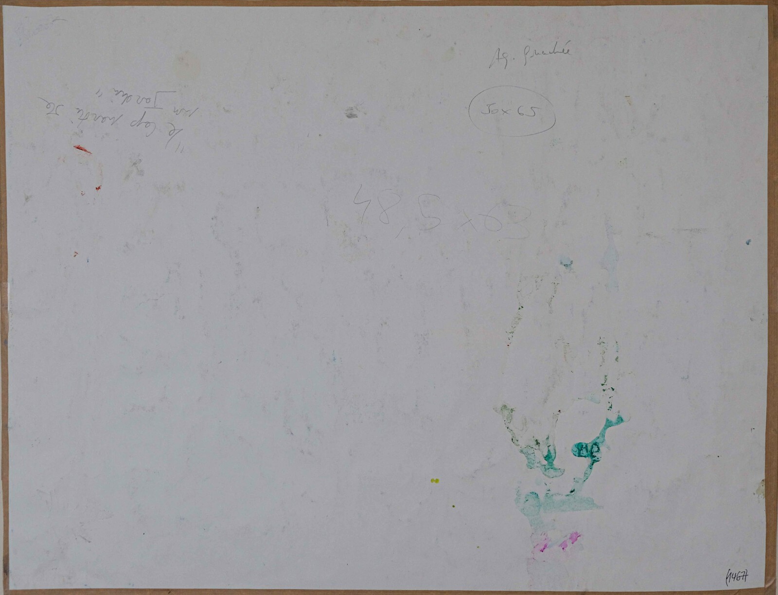 Edward Righetti - Painting Original - Watercolour Front - View On The ...