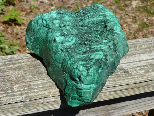 BIG Malachite rock stone specimen 15.2 lbs 9" Natural Untreated | eBay