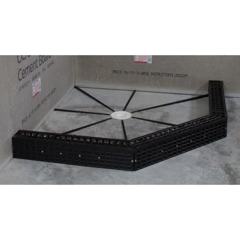 Pre-Pitch Installation Kit Custom Pitch Shower Pan Slope Liner Drain ...