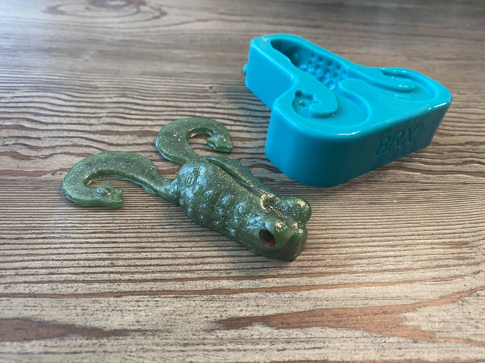 Soft Plastic Bait Mold, 4 Inch toad frog Swimbait, Plastisol | eBay