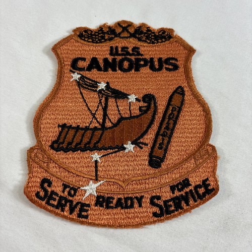 US Navy USS Canopus AS-34 Command Patch | eBay
