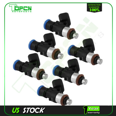 Fuel Injectors For Ford F-150 Explorer Mustang Edge Flex Taurus Transit ...