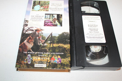 The Tale of Peter Rabbit & Benjamin Bunny and Tailor of Gloucester (VHS ...