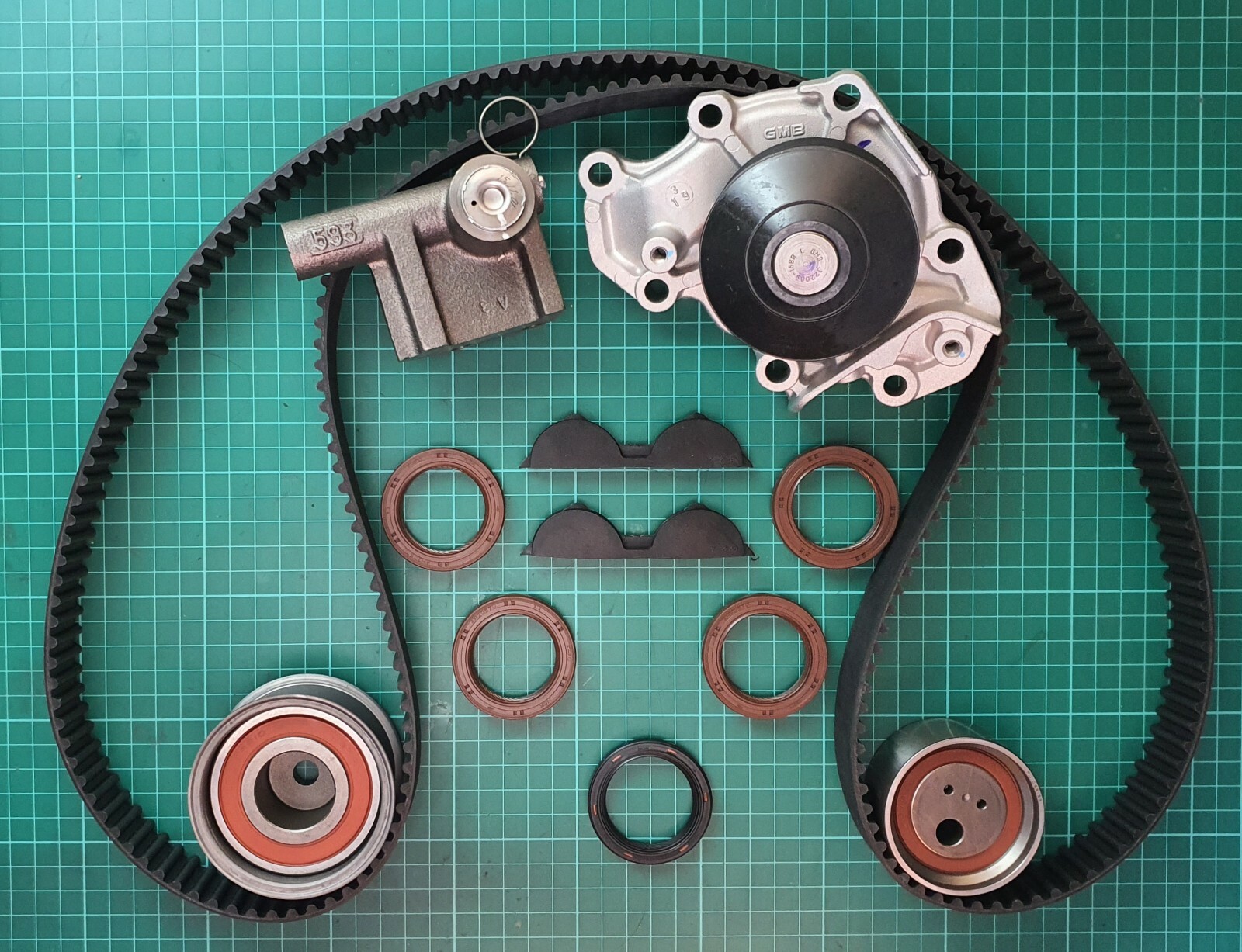 Mitsubishi FTO 6A12 MIVEC FULL Timing Belt Kit | eBay