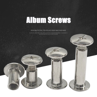 M3 M4 M5 M6 Binding Screws Posts Album docking screw Rivet Book ...
