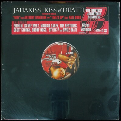 JADAKISS "KISS OF DEATH" 2004 VINYL 2X LP ALBUM PROMO CLEAN INTF 11193 ...