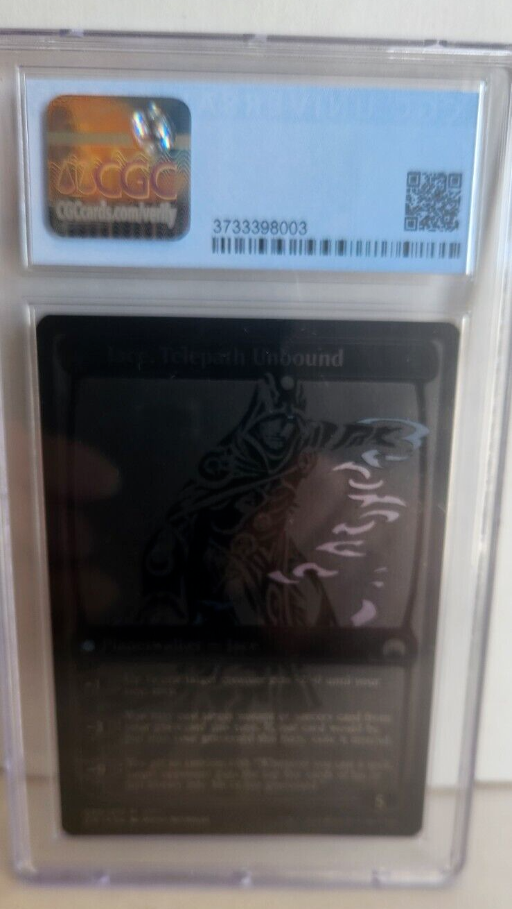 Jace, Vryn's Prodigy Jace, Telepath Unbound 9.5 CGC Foil Promo SDCC ...