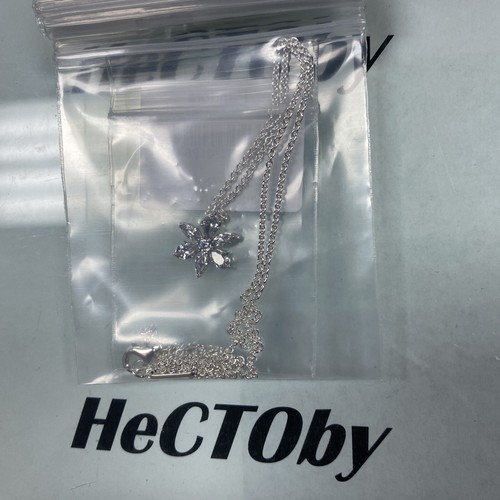 NEW Authentic PANDORA 925 Sparkling Herbarium Cluster Pendant Necklace ...