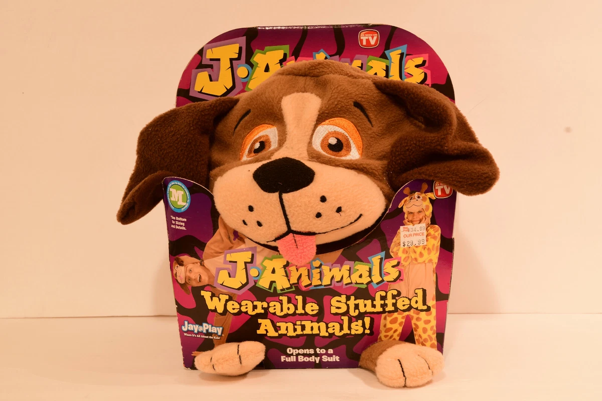 J Animals Wearable Stuffed Animals