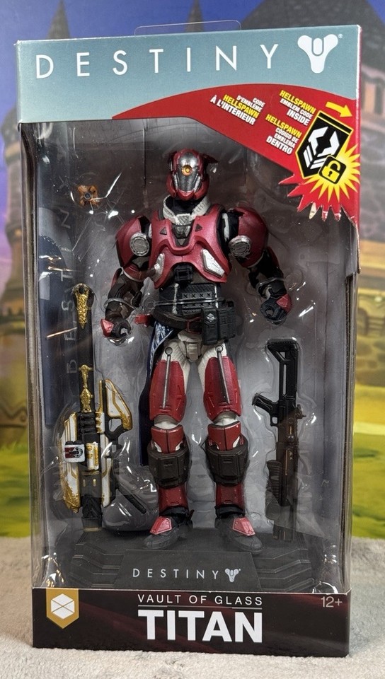 NIB Lot of 9 McFarlane Toys Destiny Figs Cayde-6 Titan Hunter Warlock w ...