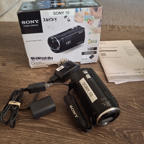 Sony HDR-CX220 Working Handycam Digital Camcorder (10) | eBay