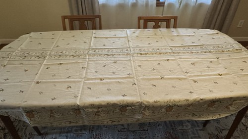 NOS Vintage International Marmalade Goose Country Tablecloth 6 Napkins ...