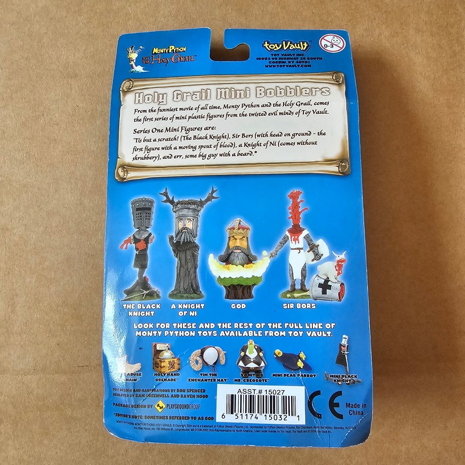 Monty Python and The Holy Grail - Sir Bors Mini Bobbler (2004, Toy ...