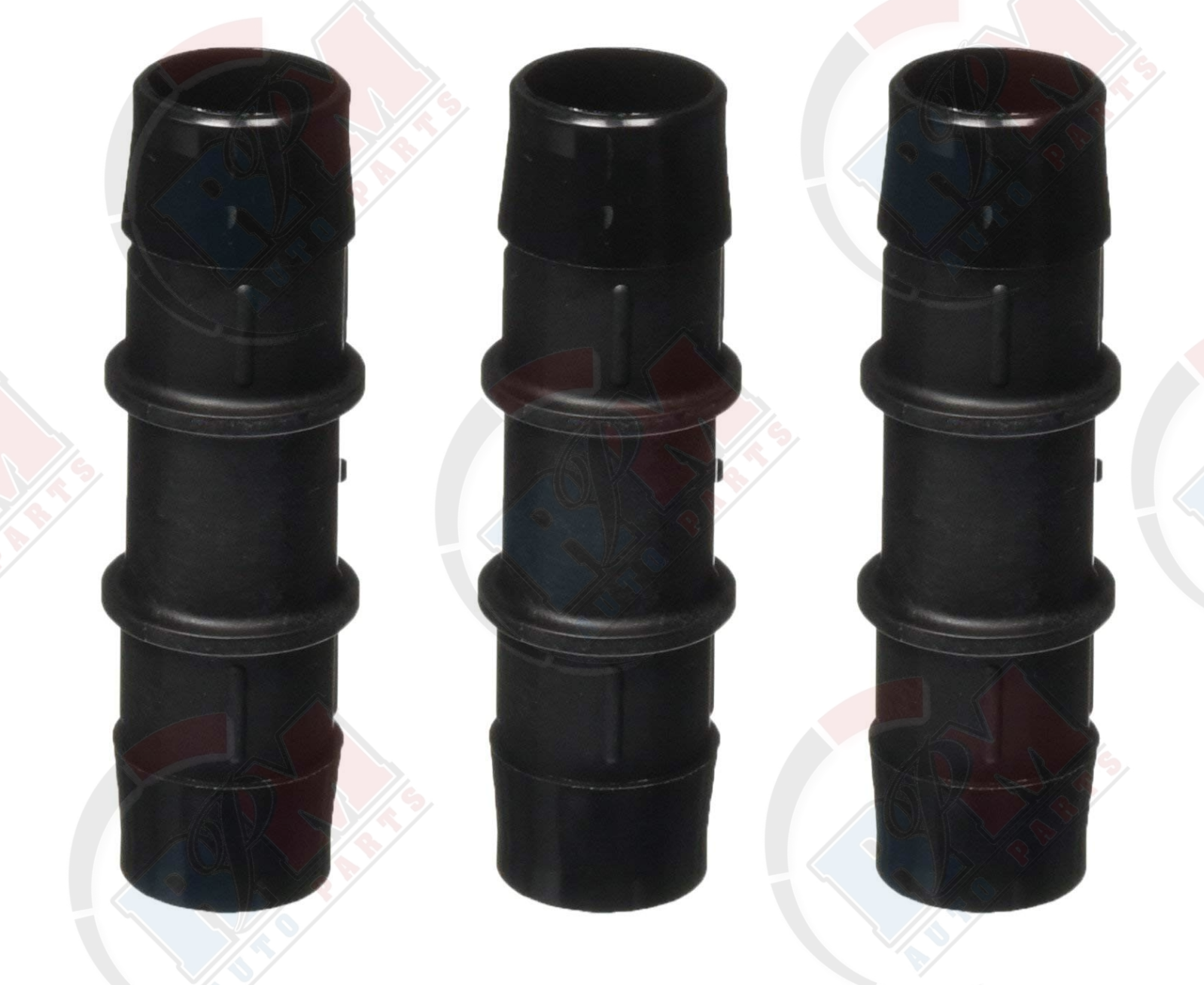 GATES 28603 Straight Connector 1/2" (12.7mm) for Coolant Gas Diesel Oil ...