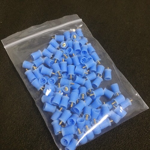 500pcs Dental Disposable Prophy Cups Screw type Plain polishing cup 4 ...