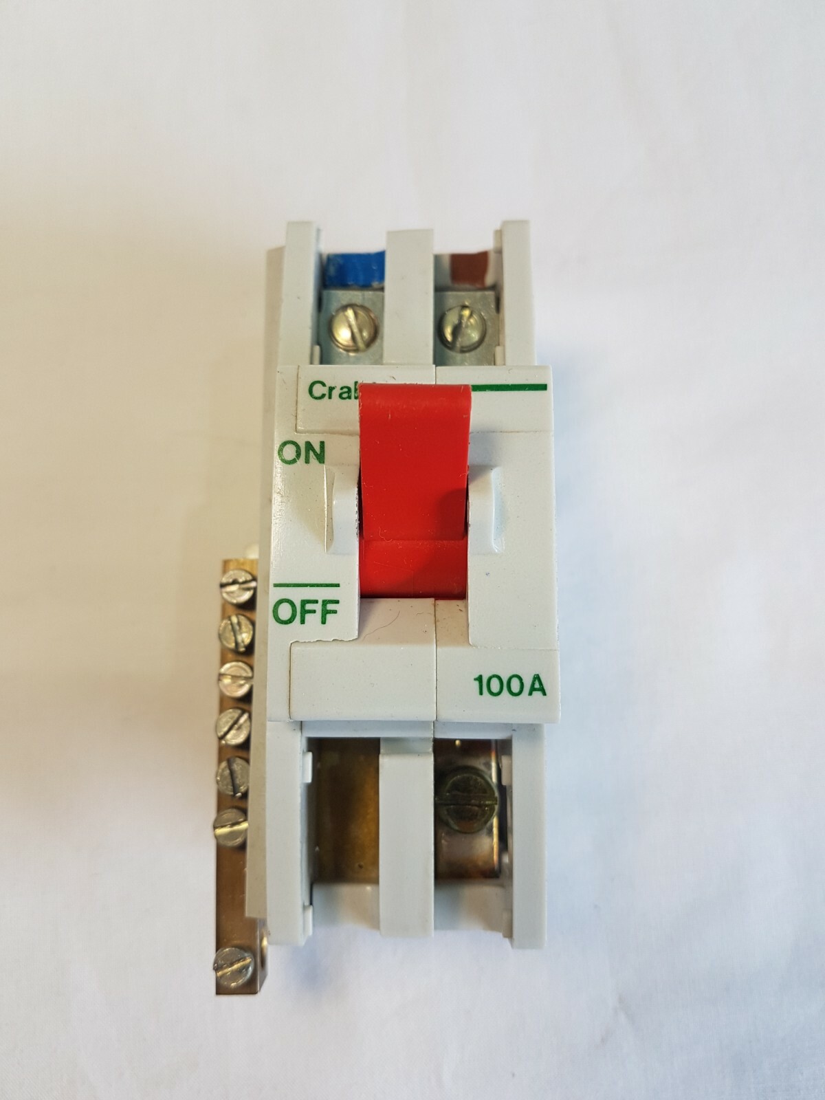 CRABTREE SB6000 100A AC22 DP 100 AMP BS5419 MAIN SWITCH DISCONNECTOR ...