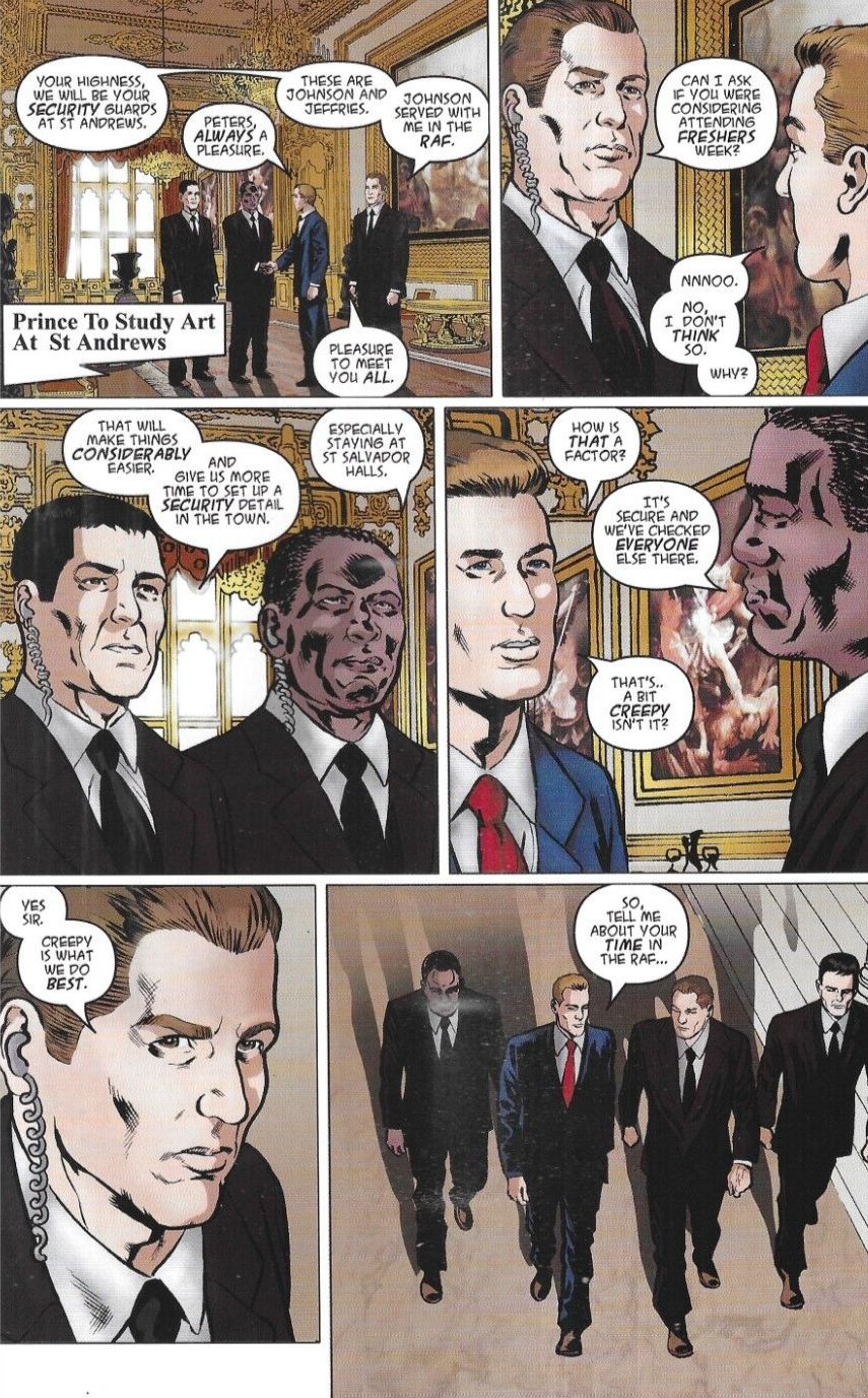 Prince William Comic First Print Cover A Green 2011 Rich Johnson Gary ...
