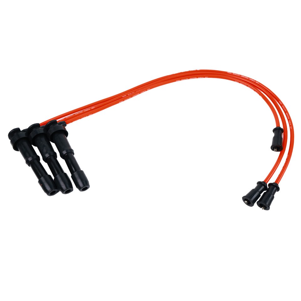 Ignition Coil & Red Spark Plug Wire For Hyundai Santa Fe 3.5L V6 2003 ...