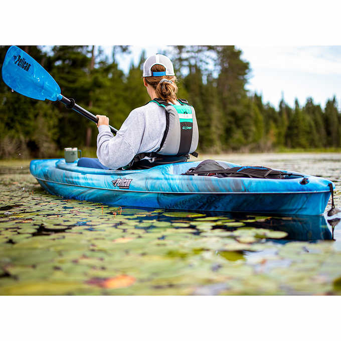 Pelican Mission Premium 10ft 100X Sit-In Kayak and Paddle RAM-X *NEW ...