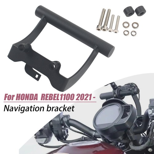 Mount Navigation Bracket GPS phone Holder For Honda Rebel 1100 CMX1100 ...