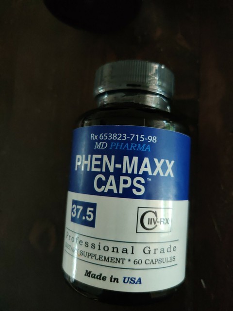 MD Pharma Phen-maxx XR Caps 37.5 Premium Grade Dietary Supplement 60 ...
