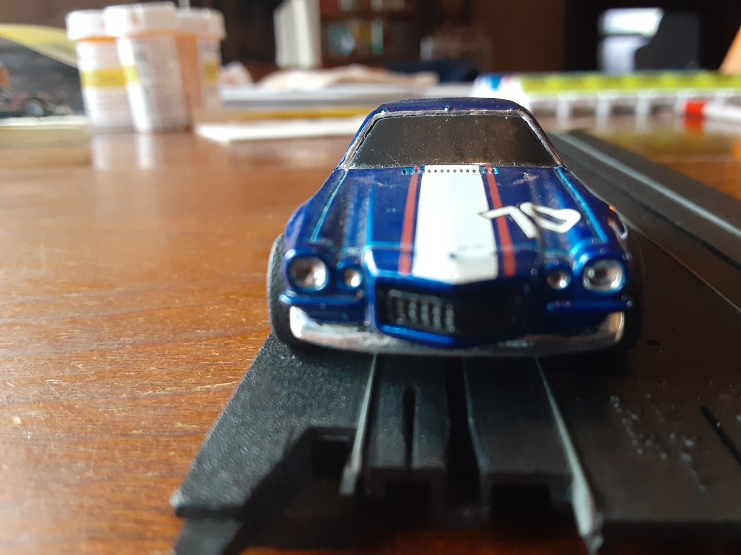 Ho Metal Body Slot Car 70 Camaro Road Race With a New Fast Tyco 440X2 ...