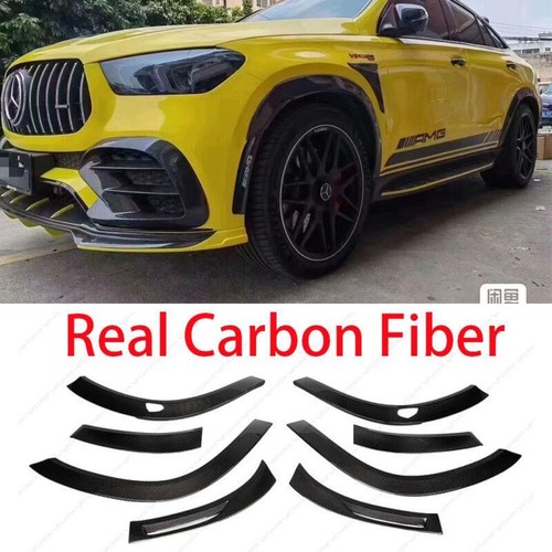 Real Carbon Fiber FENDER FLARES for Mercedes Benz GLE AMG packaged ...