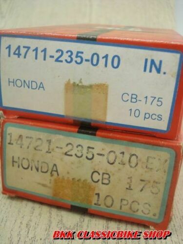 Honda CB175 SL175 CD175 CA175 CL175 CB200 CL200 Valve Inlet + Exhaust ...