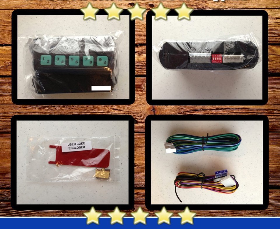 Door Keypad Lock For Cars Trucks & Suv No Cutting & Wireless Keyless ...