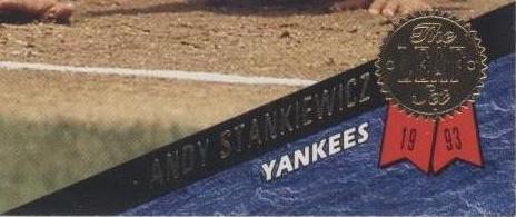 1993 Leaf - Andy Stankiewicz #9 for sale online | eBay