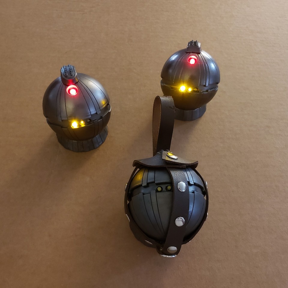 Clone Wars Star Wars Thermal Detonator Prop w/ LEDs & Sound. | eBay