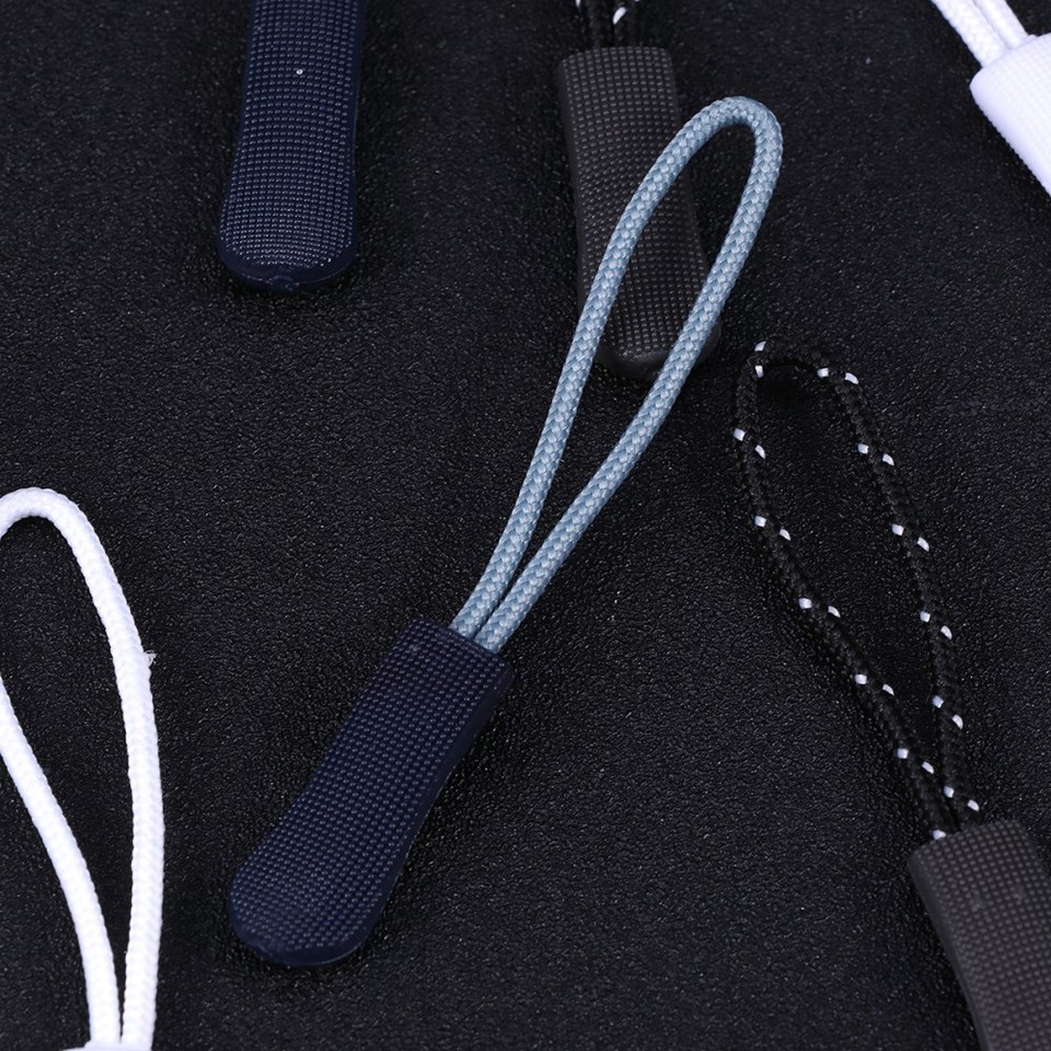 18 PC Replacement Zip Fixer Zipper Tabs Pull Cord Head Rope Repair Kits ...