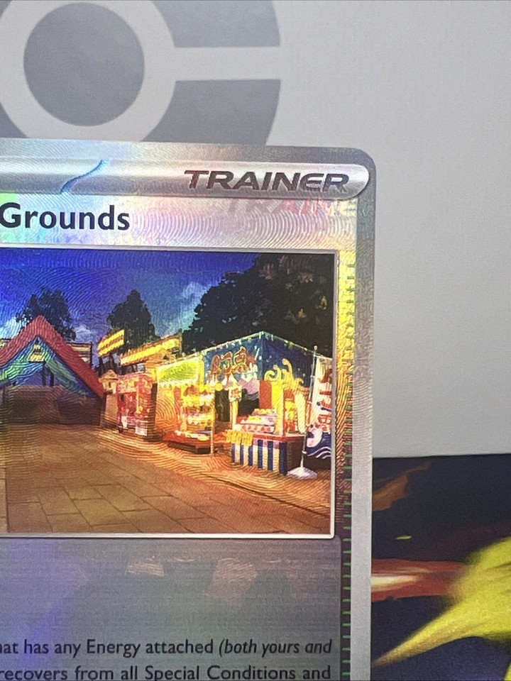 prismatic evolutions festival grounds pokeball ERROR card 108/131 ...