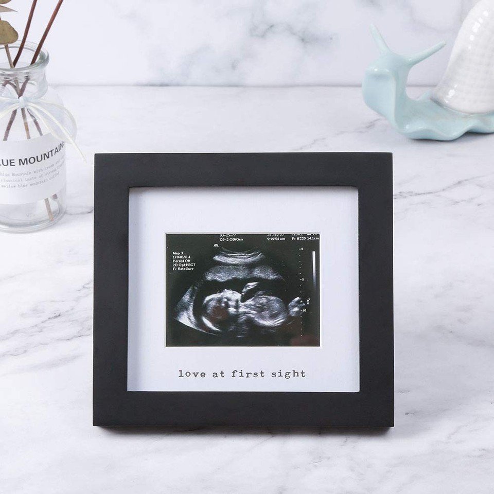 Baby Sonogram Photo Frame - 1st Ultrasound Picture Frame - Idea Gift ...