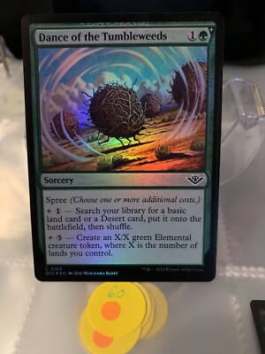 FOIL Dance of the Tumbleweeds NM Outlaws of Thunder Junction MTG Magic ...