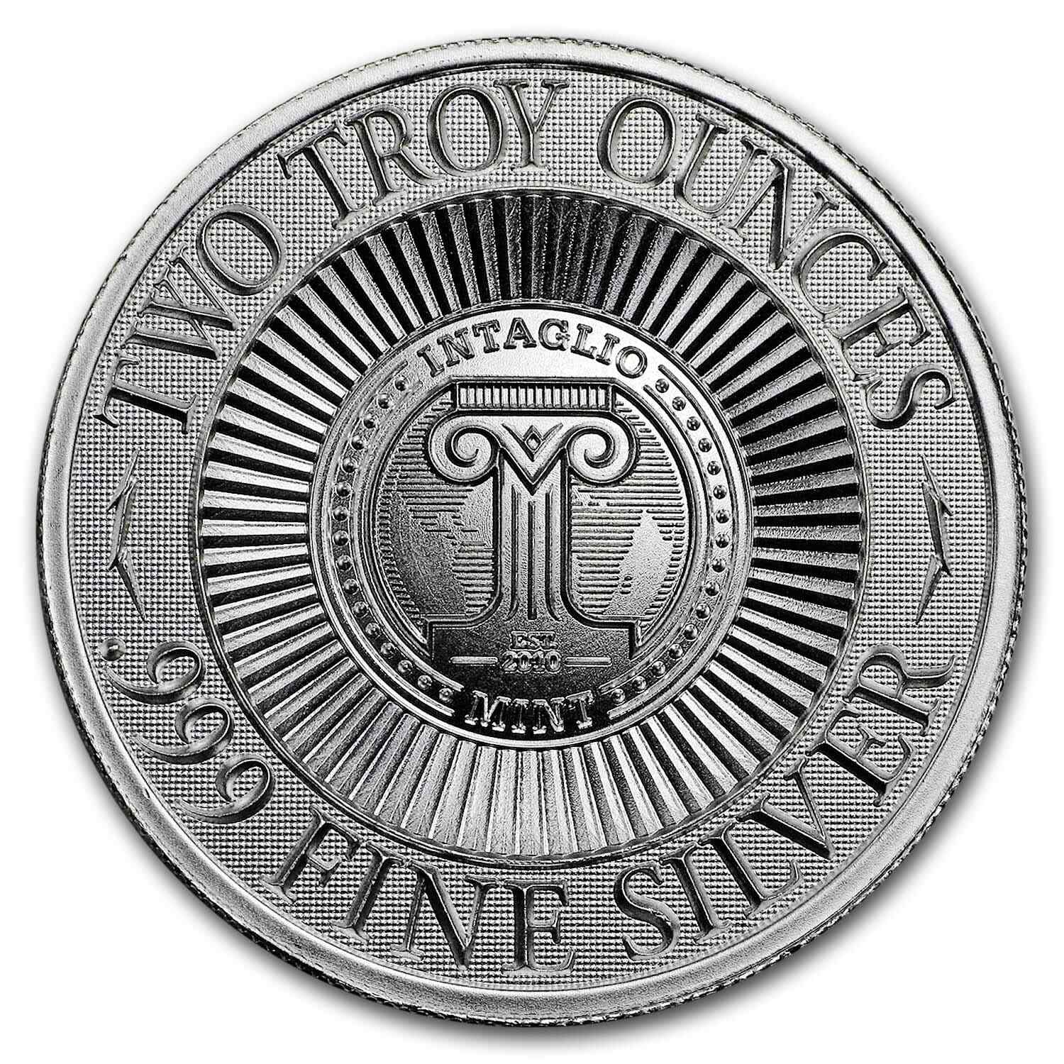 2 oz Silver Round - Deuce Head Four Skull (Type I) | eBay