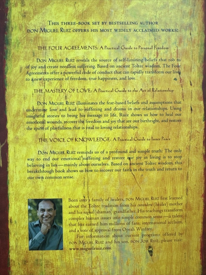 The Four Agreements Toltec Wisdom - Paperback, by Ruiz Don Miguel ...