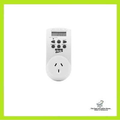 Click 24 hour / 7 Day Digital Timer | eBay Australia