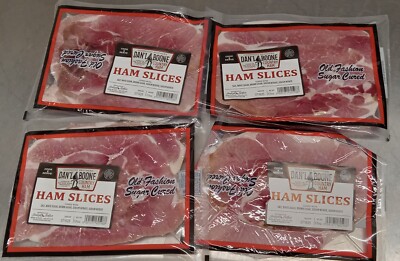 Dan'l Boone N.C. Country Ham (4) 12oz Pks (3LBs) --FREE US PRIORITY ...
